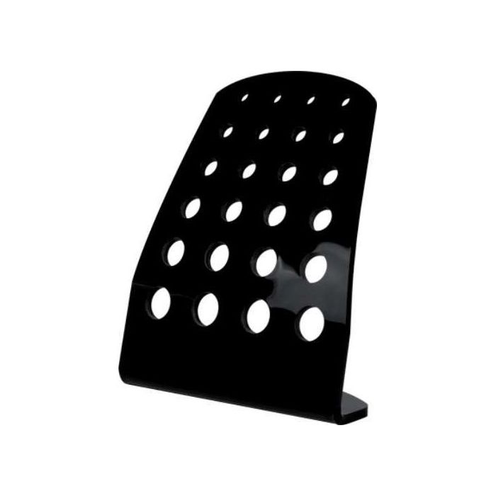 ACRYLIC PLUG DISPLAY STAND (FOR 24 PLUGS/TUNNELS 6-16MM) BK