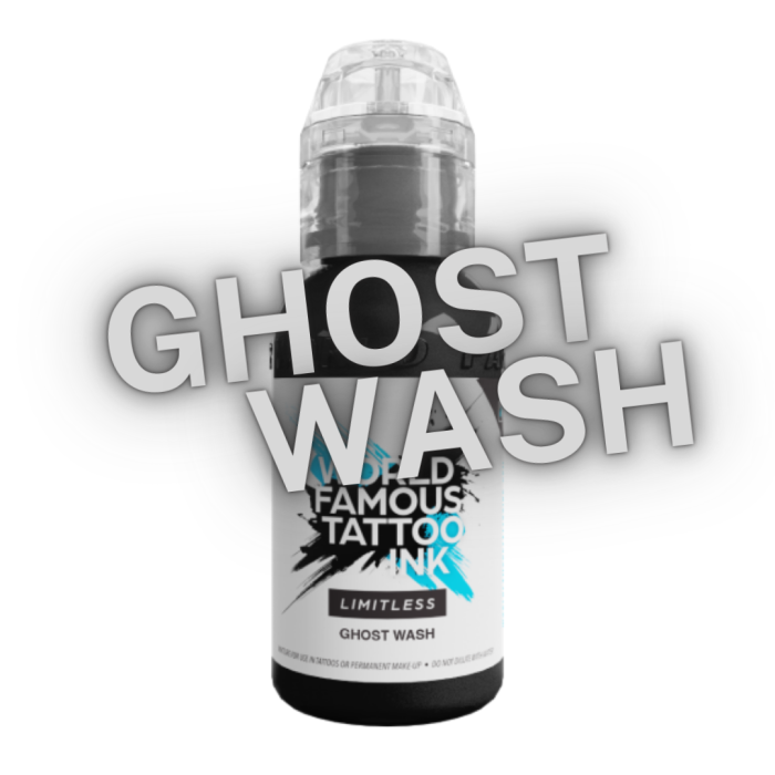 World Famous Limitless Tattoo Ink - Ghost Wash