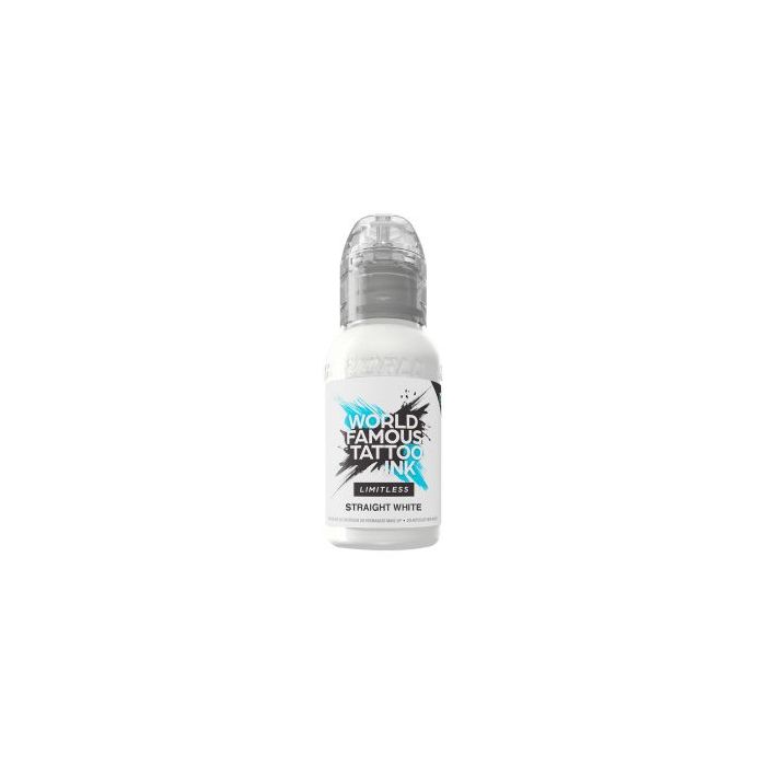 World Famous Limitless Tattoo Ink - Straight White